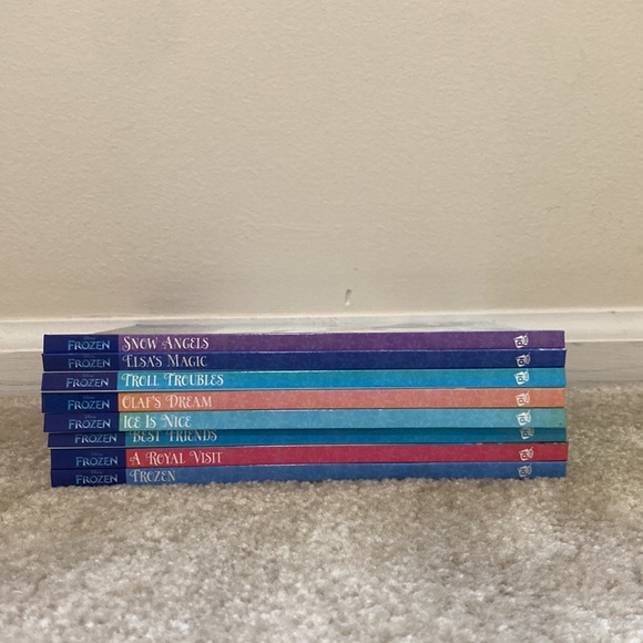 Disney | Other | Disney Frozen Book Set Of 8 With Reader | Poshmark